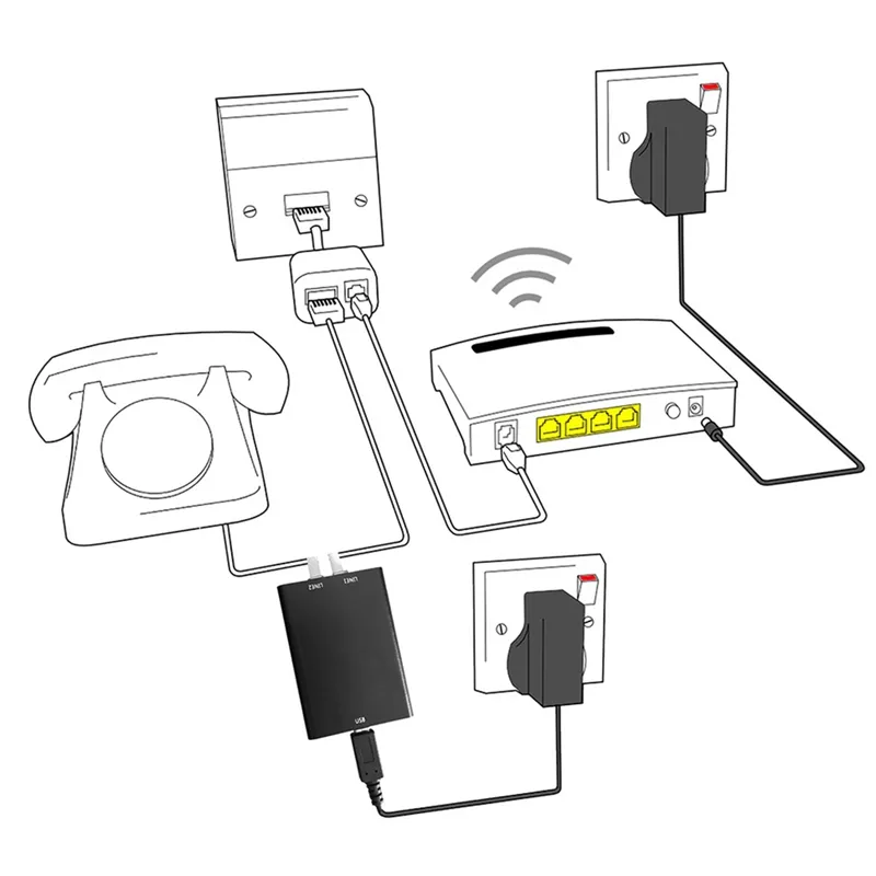 Mini Analog Telephone Voice Recorder, Landline... From Ddmywonder, $193 ...