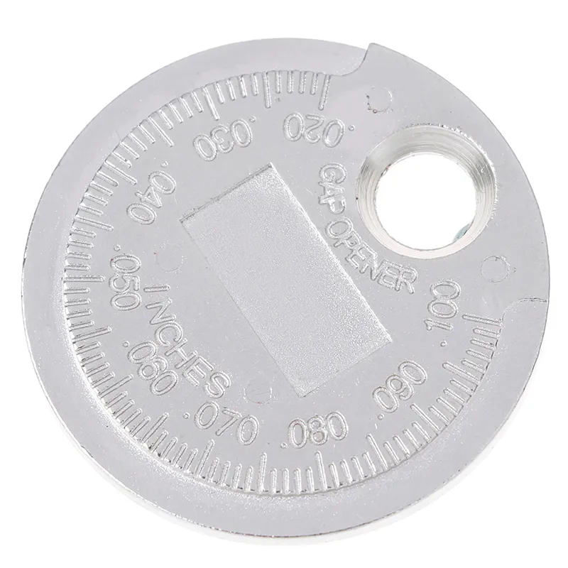 Coin-Type Spark Plug Gap Gauge - 0.6-2.4mm Spark Plug Gage Caliber ...