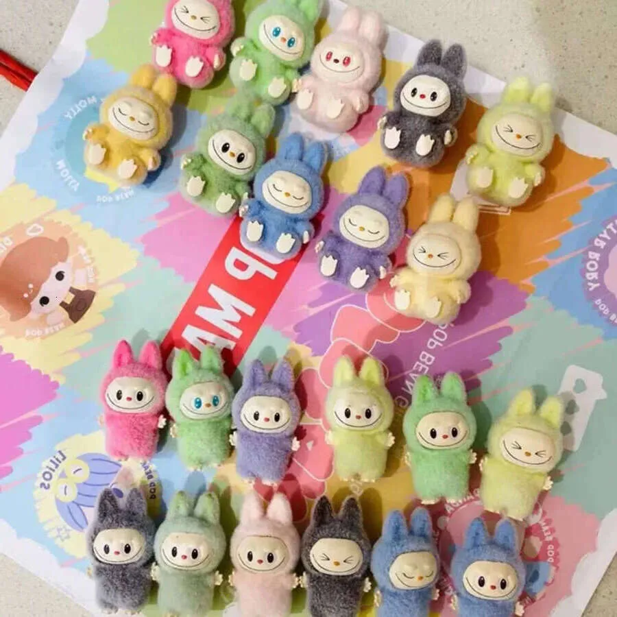 Cute Cartoon Labubu Mini Doll - Exquisite DIY Pendant Accessories ...