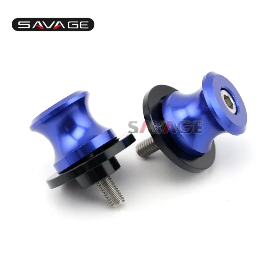 CNC Aluminum M6 Swingarm Sliders Spools Stand Screws for Street Triple ...