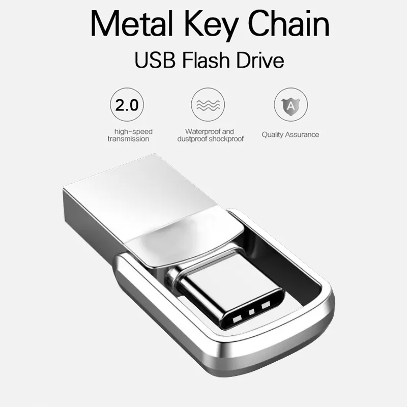 2-in-1 USB Flash Drive - 64GB OTG High-Speed Pen Drive for Easy Data ...