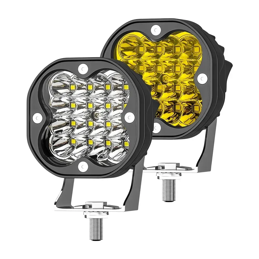 3 Inch Square LED Work Lights Combo 48W 12V 24V... From Ddmywonder, $61 ...