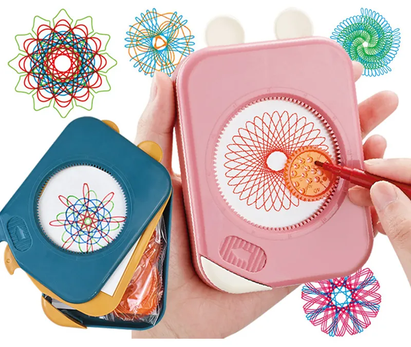 DHgate.com:Deluxe Spirograph Classic Gear Set: Creative Interlocking ...