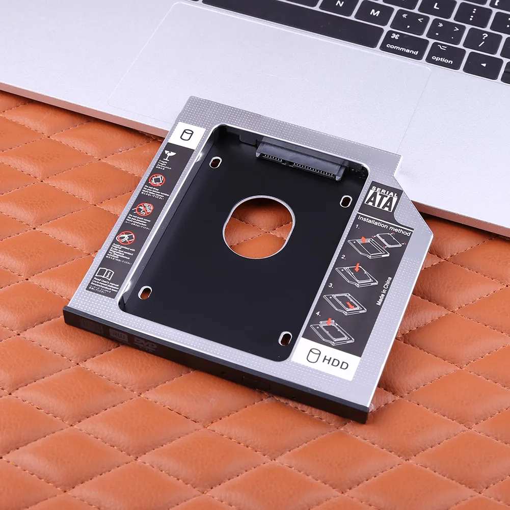 DHgate.com:9-12.7mm 2nd HDD Caddy Tray: Aluminum SATA 3.0 SSD Case, 2.5 ...