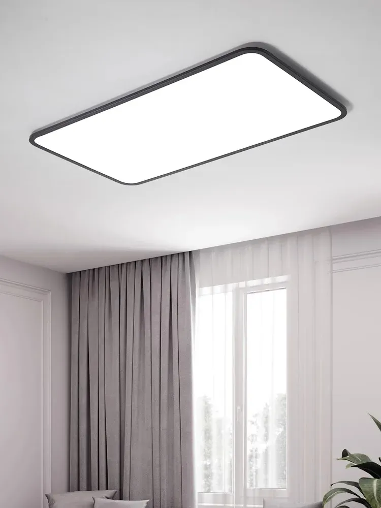 DHgate.com:Modern Rectangular LED Ceiling Lamp, Ultra-Thin Round Flush ...