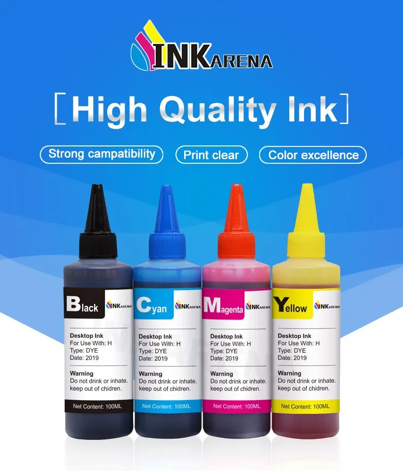 INKARENA 400ml Refilled Ink Replacement for HP 140 141 DeskJet 5363 ...
