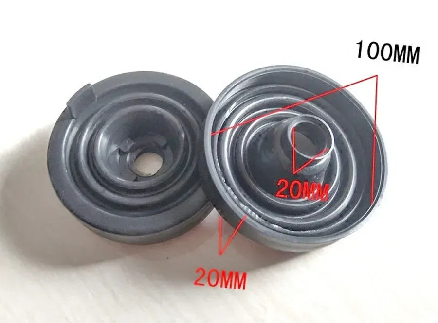 Automotive Headlight Dust Cover Durable Rubber Seal, 100mm Waterproof ...