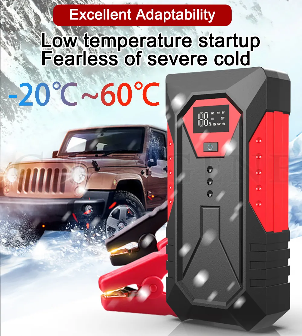 18000mAh Power Bank Portable Car Jump Starter Car Booster Charger ...