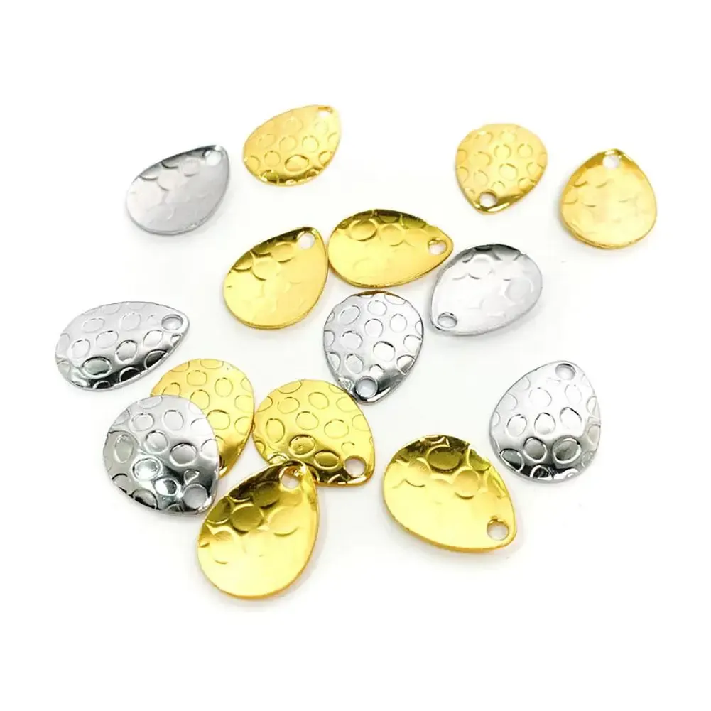 50 Premium Colorado Spinner Blades - Nickel Plated Steel for Lure ...