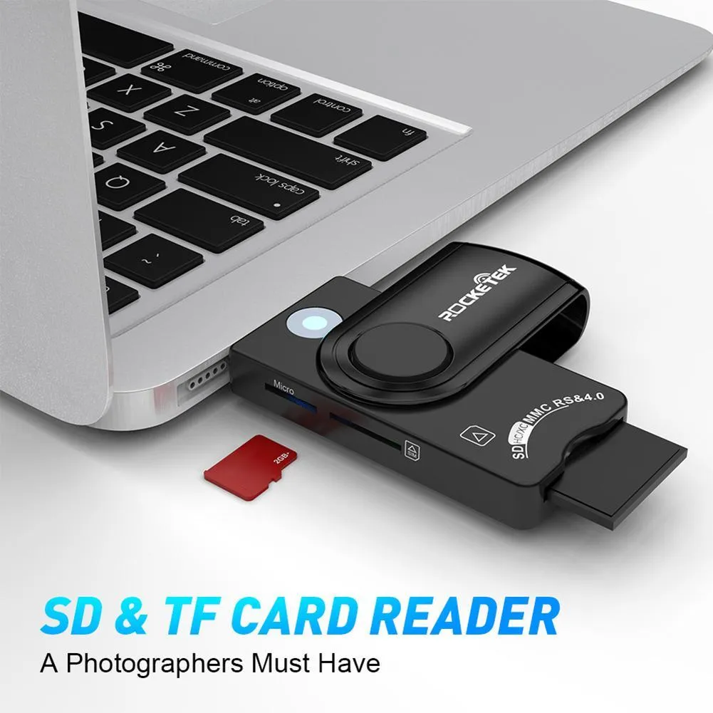 Adaptor SD Card USB: Versatile USB 2.0 Smart Card Reader For TF & SIM ...