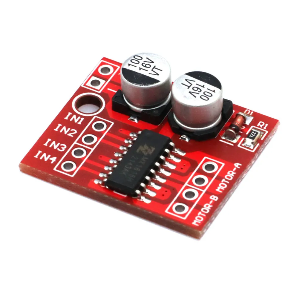 1 MX1508 DC Motor Driver Module 2V 10V 1.5A 2 Way Reversing PWM Speed ...