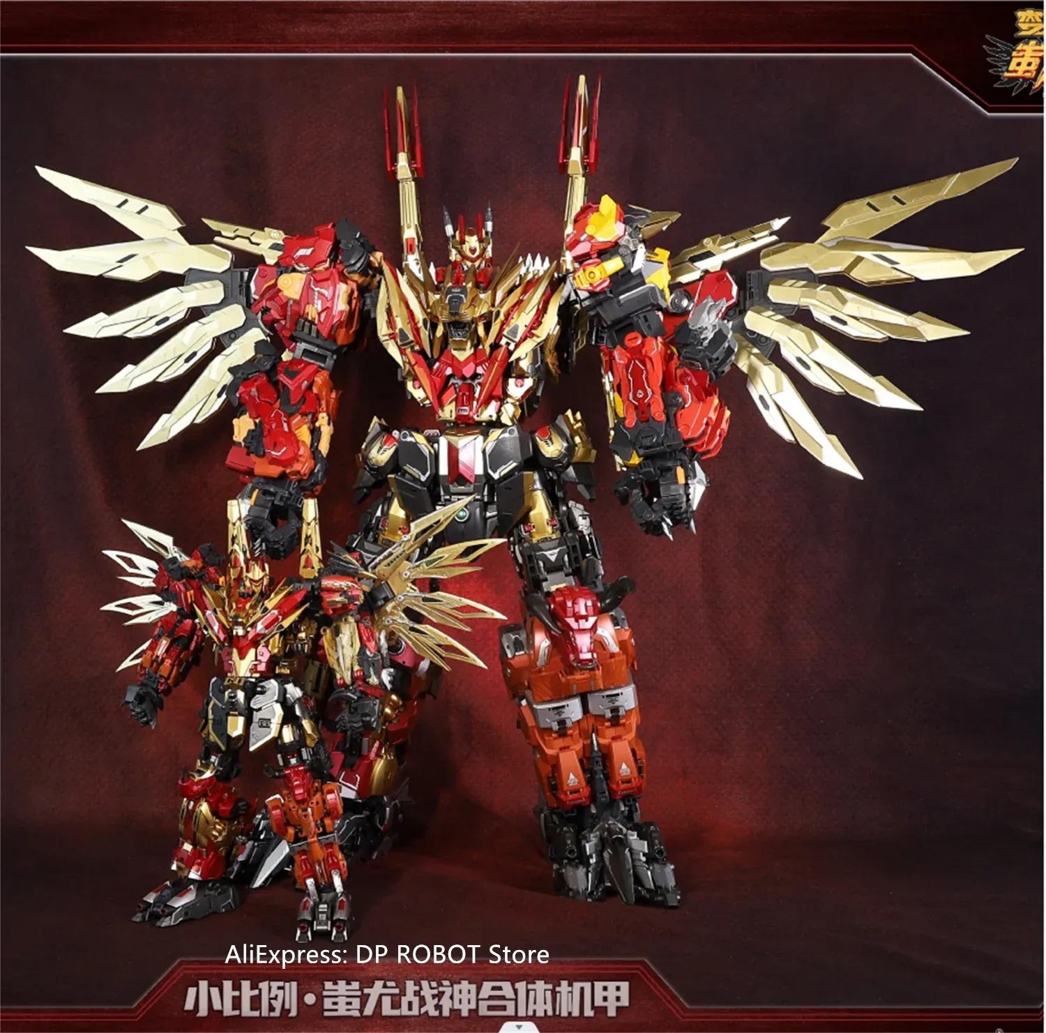 CangToys Predaking Mini Kingmini Rampage Tantrum Figure Set Back CT 01B ...