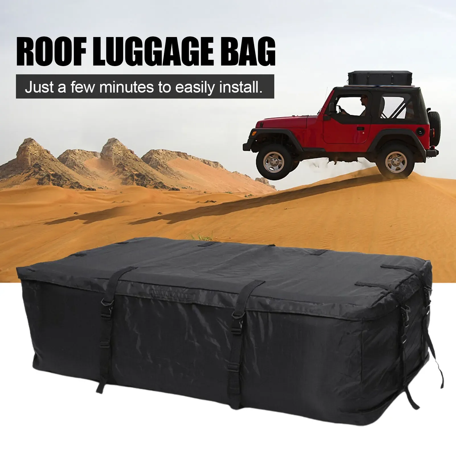 Waterproof Car Roof Luggage Soft Box | Rooftop Cargo... From Ddmysmile ...