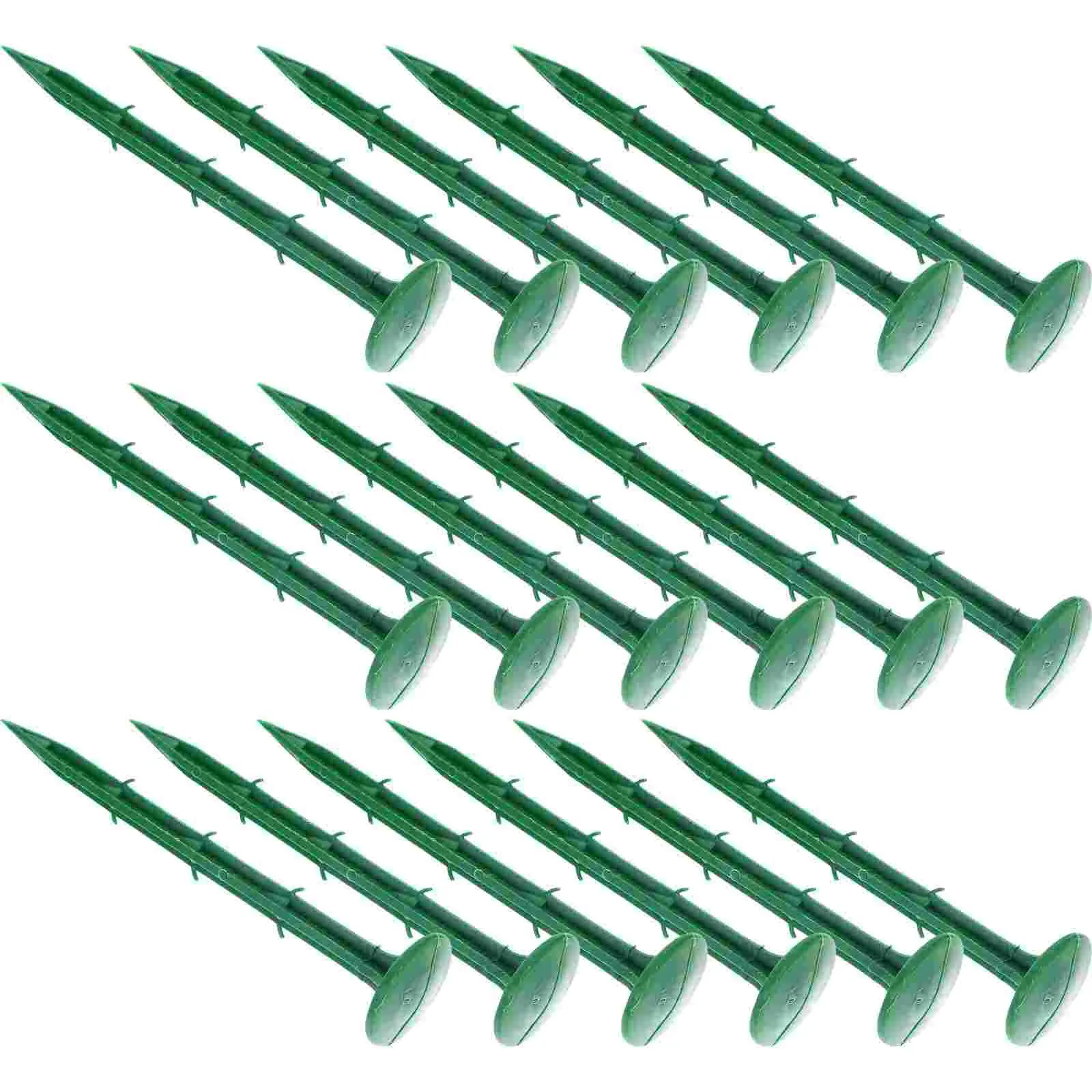 DHgate.com:100 Pack Greenhouse Nails, Plastic Garden Fabric Stakes for ...
