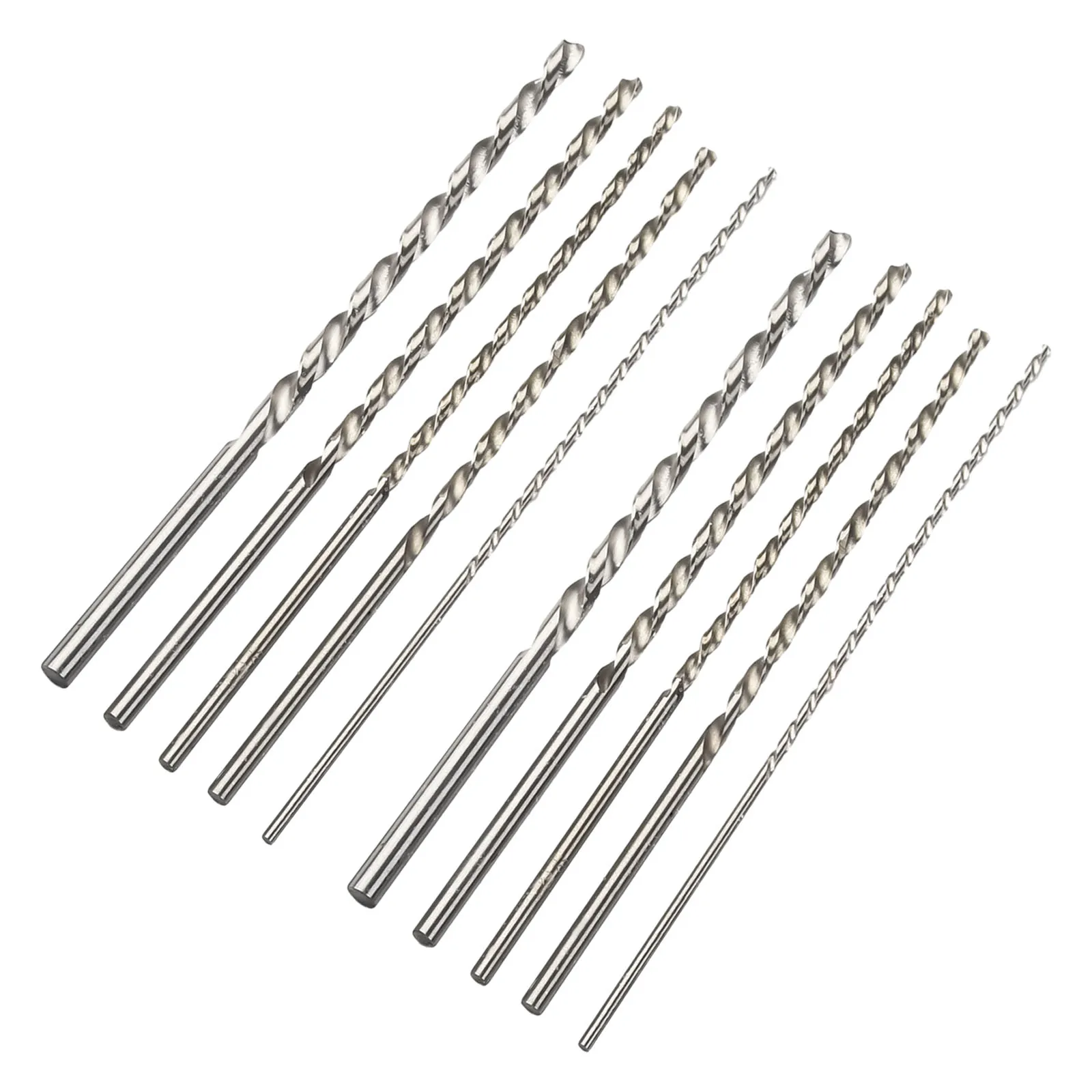 Upgrade Your Drilling Arsenal: 10-Piece HSS High-Speed Steel Drill Bit ...