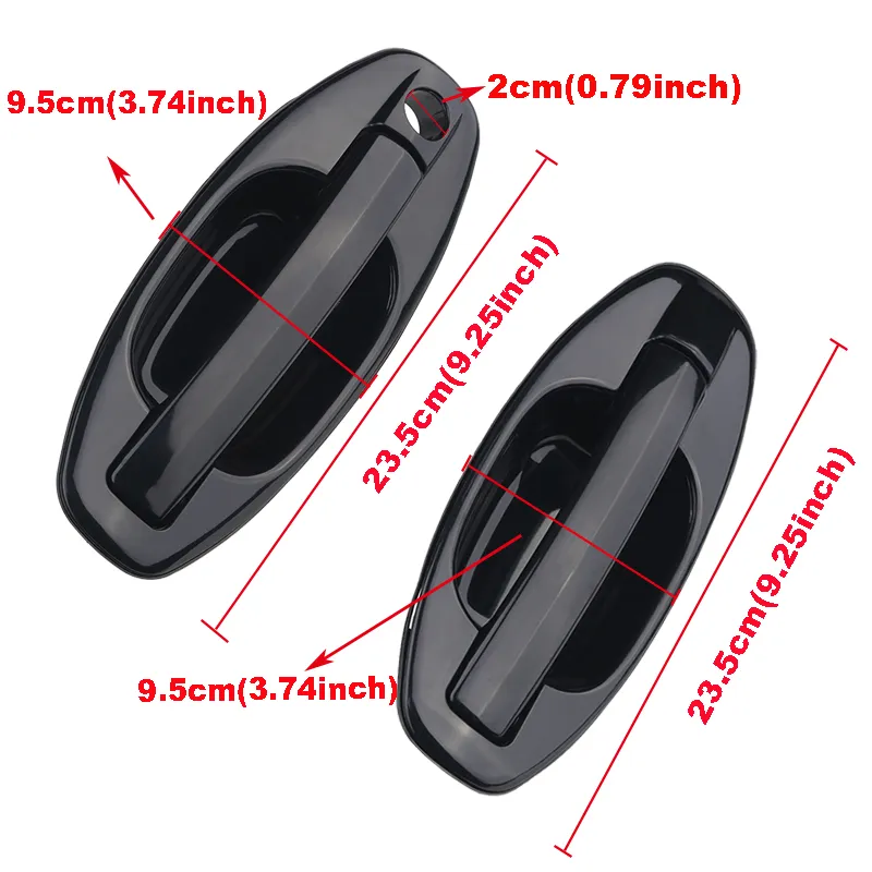 DHgate.com:Exterior Door Handle Set - Front & Rear, Left & Right ...