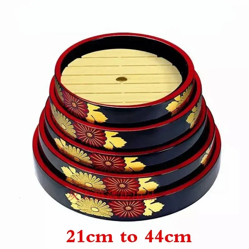DHgate.com:Exquisite Round Japanese Sushi Plate: Unique Serving Tray ...