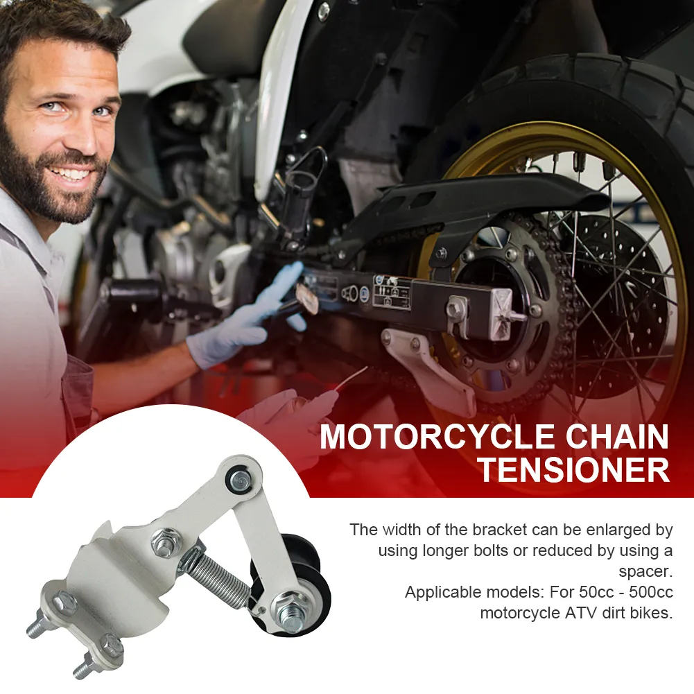 Universal Motorcycle Floating Roller Chain Tensioner Tool With Guide ...
