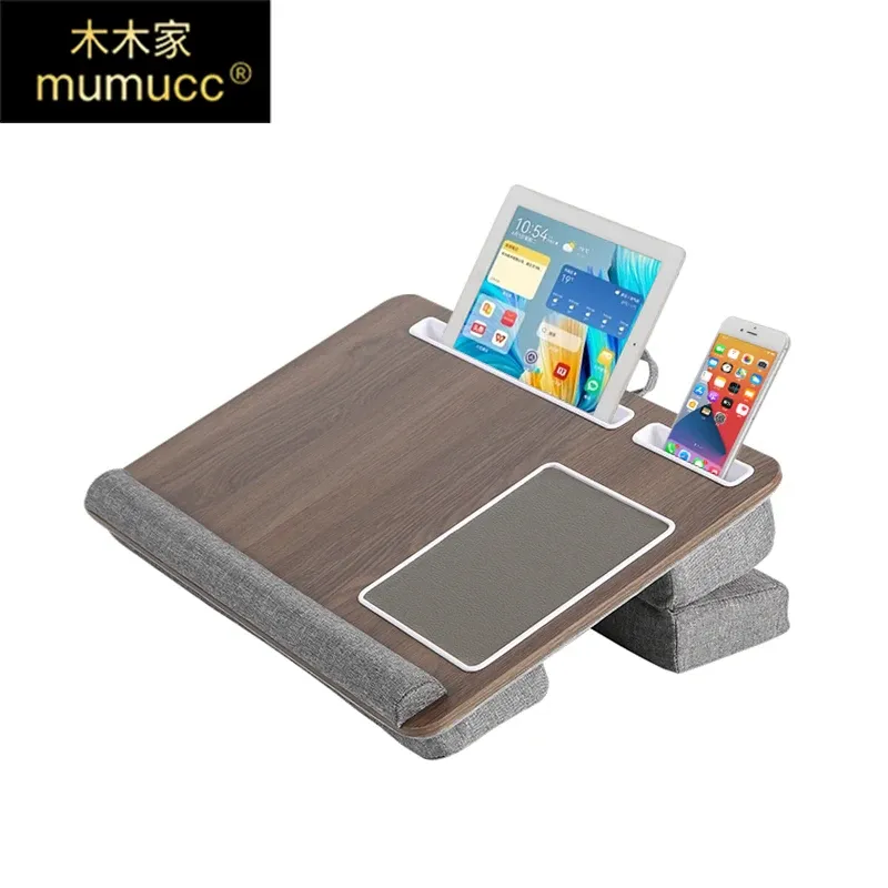 DHgate.com:MUMUCC Multi-Use Bamboo Lap Desk with Foldable Writing Board ...