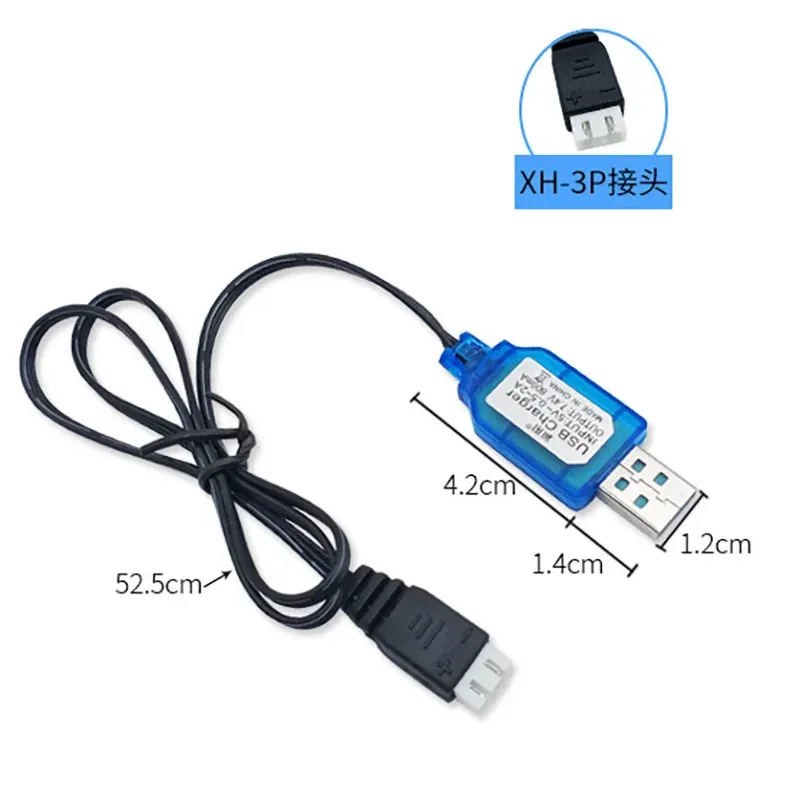 DHgate.com:SM-3P/XH-3P/SM-4P Forward Plug Cable with USB Charger for 7 ...