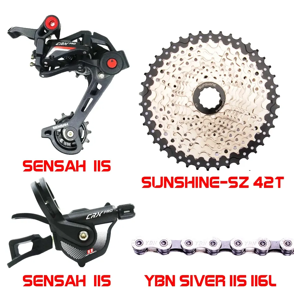 DHgate.com:SENSAH CRX Pro 11 Speed Trigger Shifters & Rear Derailleur ...