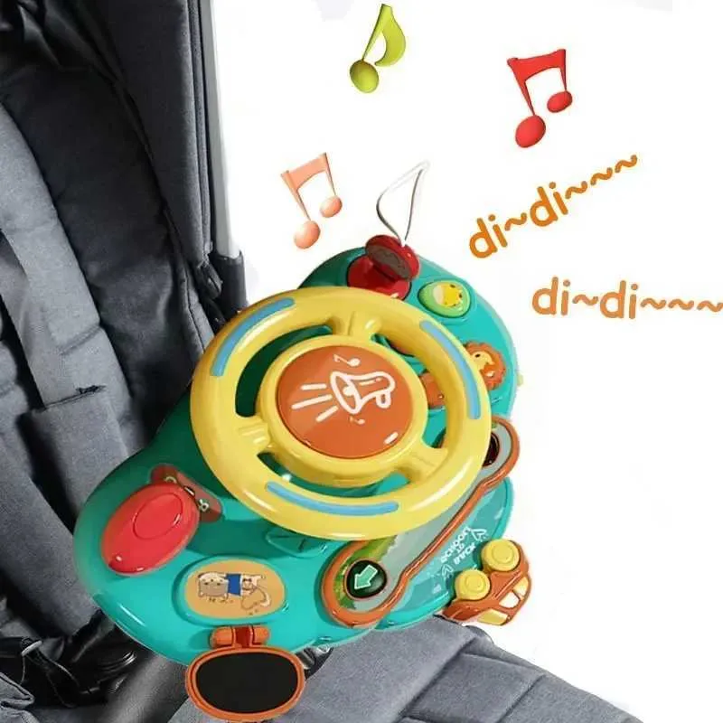 Interactive Baby Driving Toy with Steering Wheel & Cart - Early ...