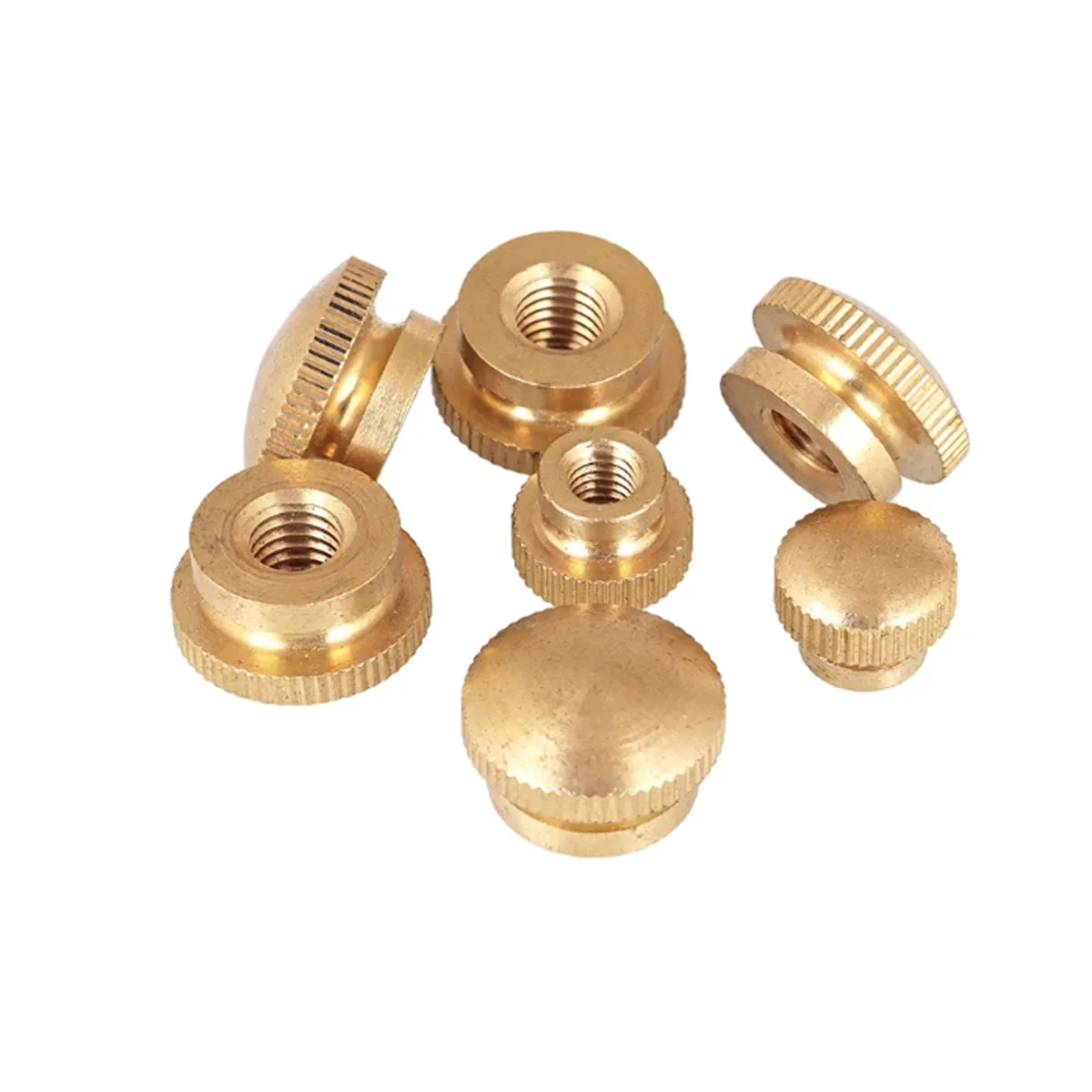 Premium Brass Knurled Hand Nut Decorative Screw Caps - Shop Now, Best ...