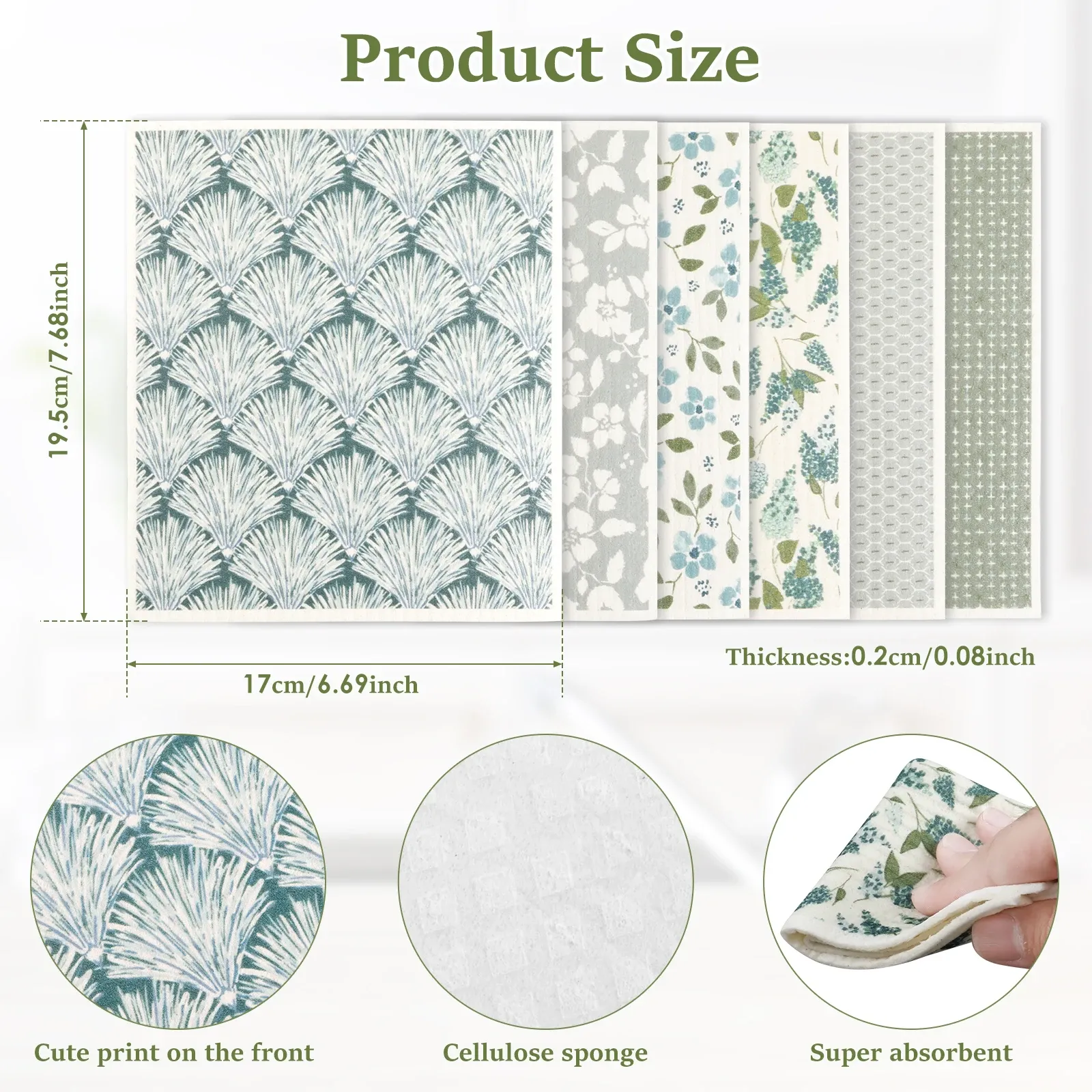 DHgate.com:Swedish Dishcloths, Reusable Eco-Friendly Cleaning Towels (5 ...