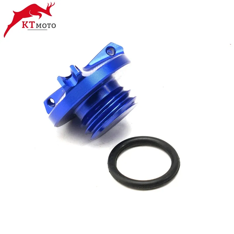 Motorcycle Oil Drain Sump Plug Engine Filler Tank Cap Cover for Yamaha ...