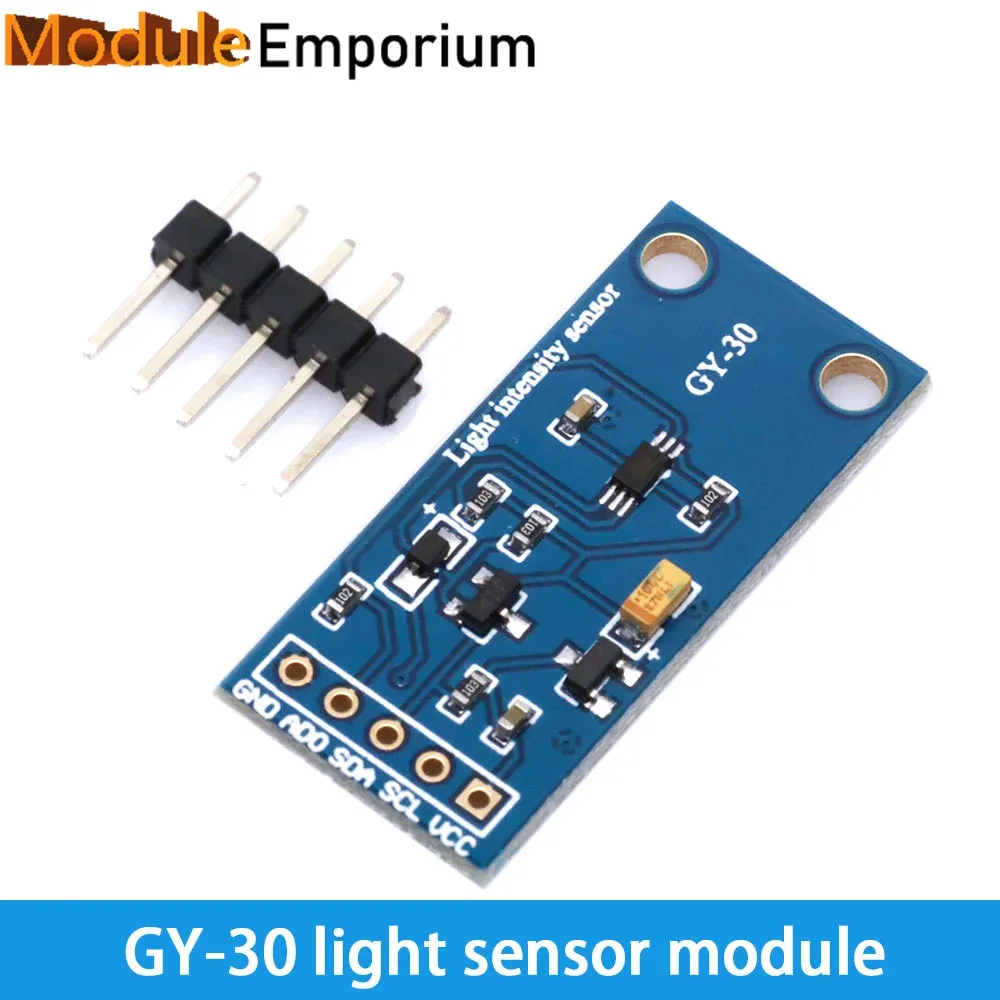 BH1750FVI Digital Light Intensity Sensor Module, 3V-5V 16-Bit AD ...