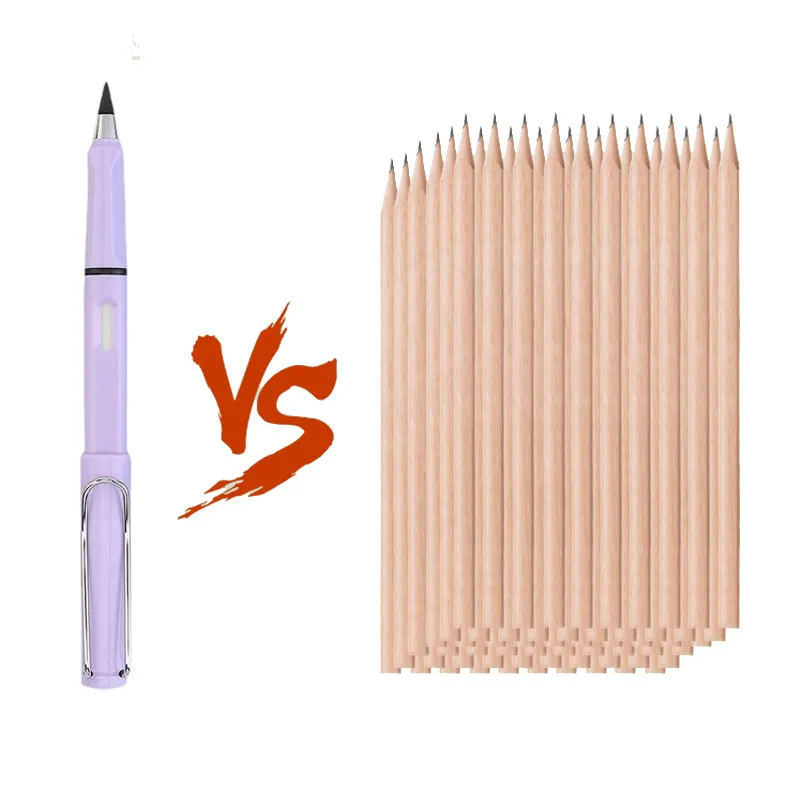 New Technology Eternal Pencil with 3 Replaceable Tip Set, Creative ...