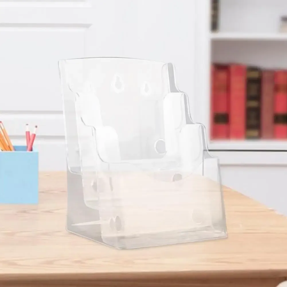 DHgate.com:Acrylic A5 Document Rack Wall Mount Flyer Display Stand ...