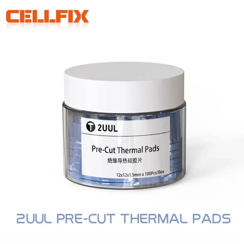 DHgate.com:2UUL Pre-Cut Thermal Pad - Heat Conducting Silica Gel Sheet ...