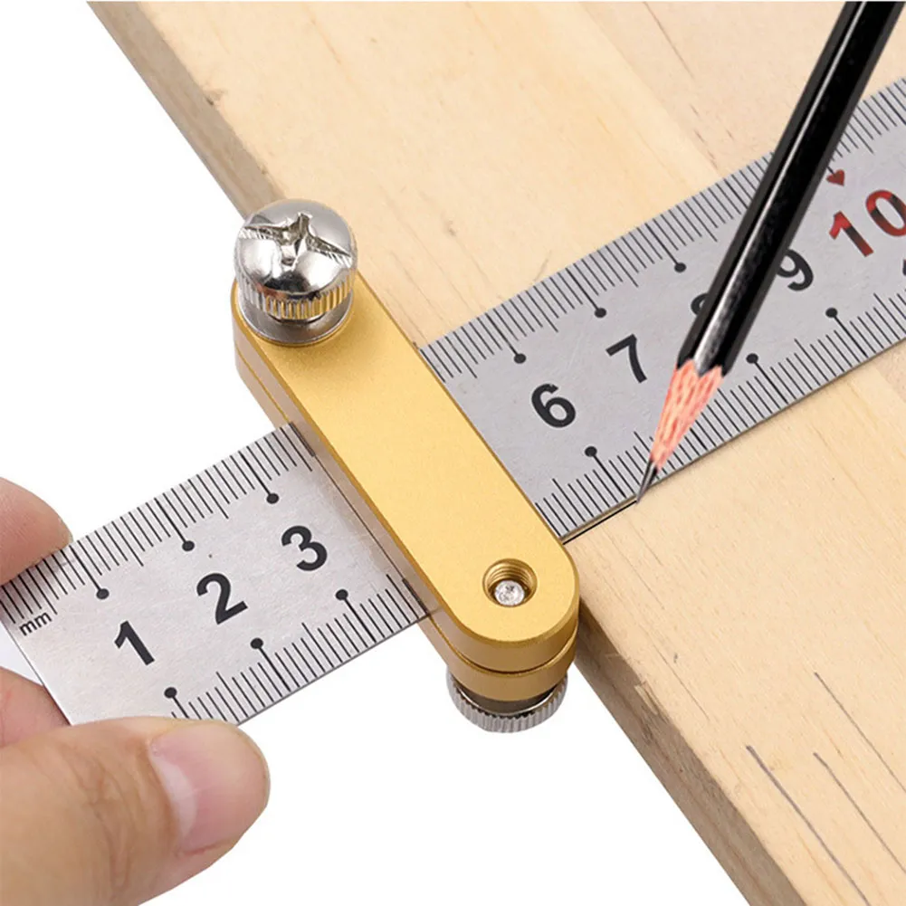 DHgate.com:2024 High-Precision Angle Scriber Line Marking Gauge Steel Ruler Positioning Block ...