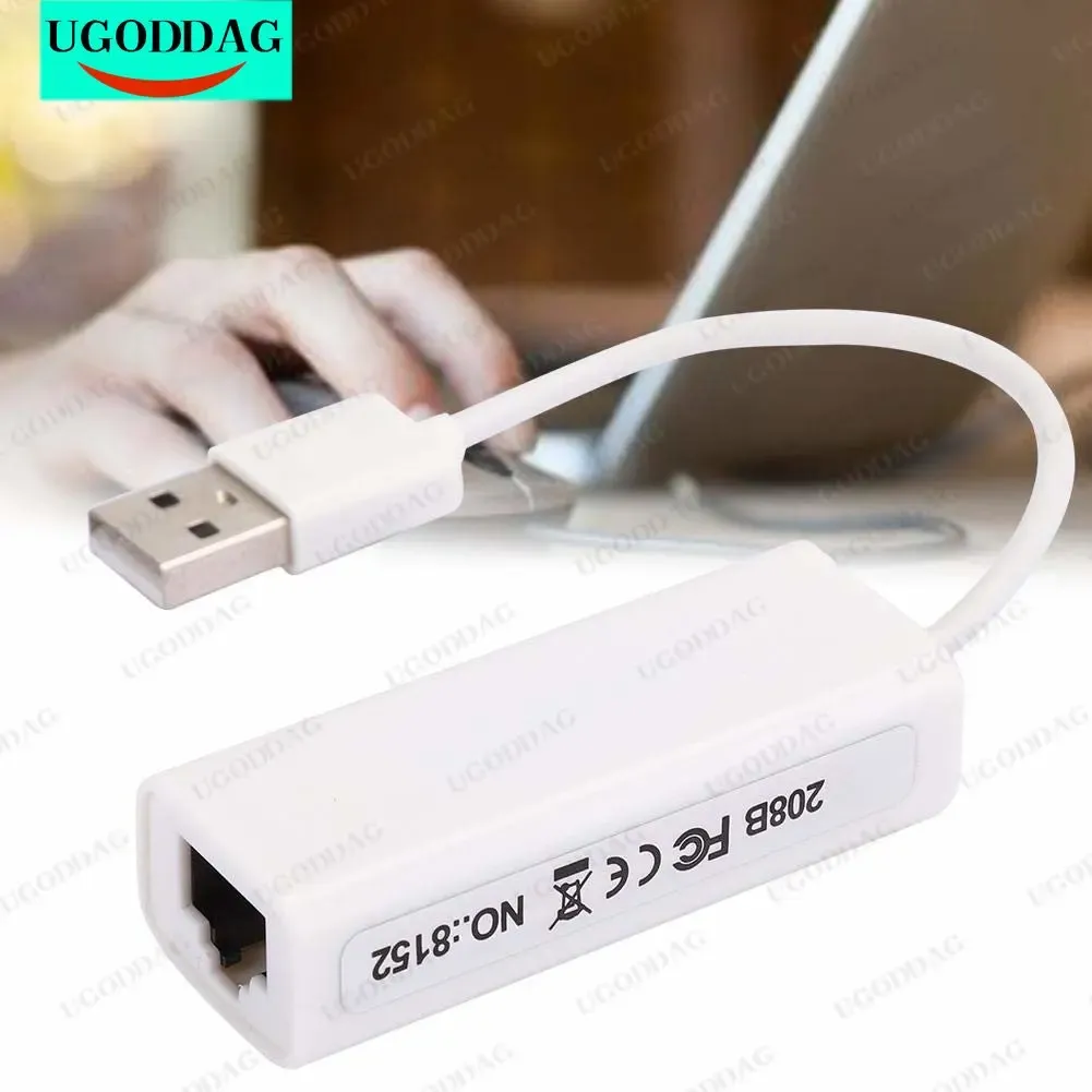 USB 2.0 To Ethernet Adapter RJ45 External Network Card For Android ...