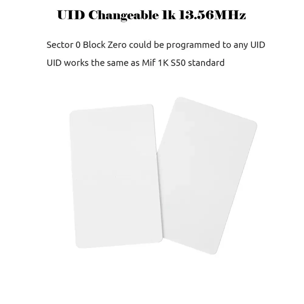 DHgate.com:10PCS Rewritable RFID Clone Card: Copyable UID 13.56MHz ...