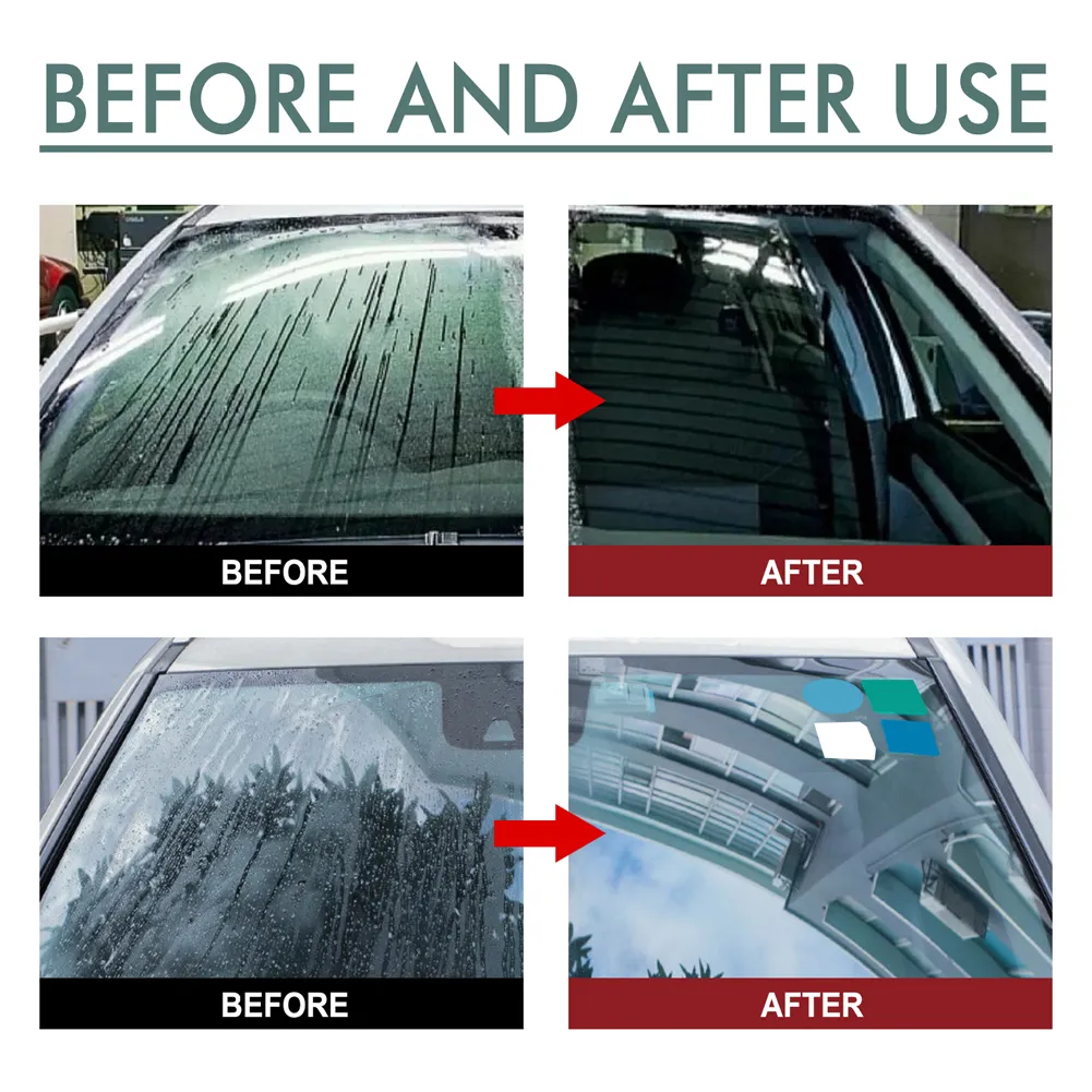 Car Glass Rain Repellent - 100ML Hydrophobic Windscreen Treatment ...