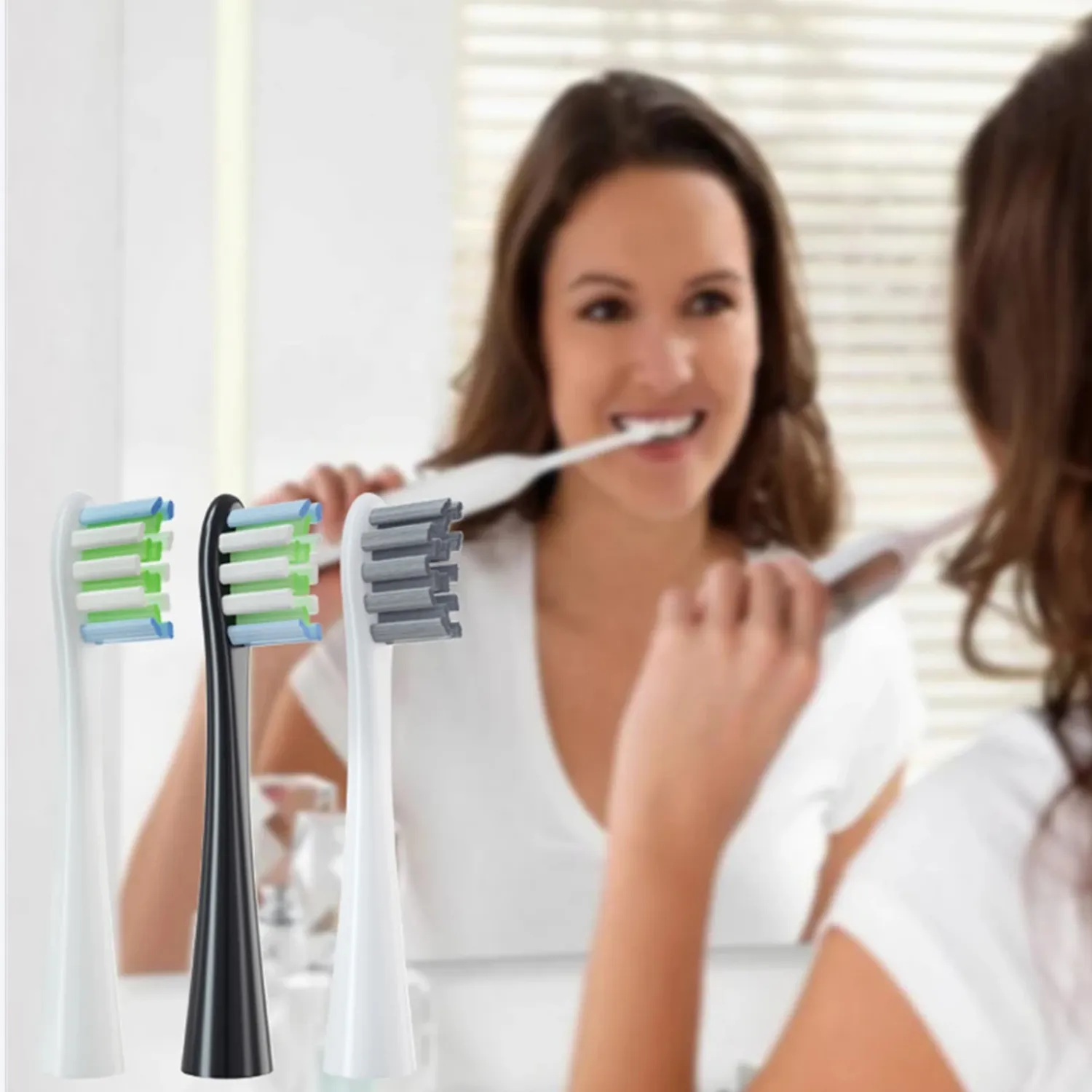 Soft DuPont Brush Heads for Oclean Flow/X/X PRO/F1/One/Air 2 Electric ...