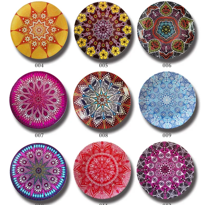 DHgate.com:Hand-Drawn European Pattern Ceramic Decorative Plate for ...