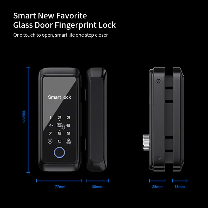 DHgate.com:Smart Biometric Fingerprint Door Lock with Bluetooth Control ...