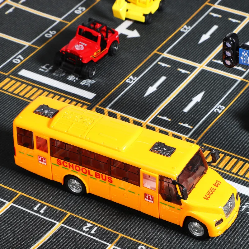 School Bus Model Push Pull Car Toy School Bus Toy... From Ddmywonder ...