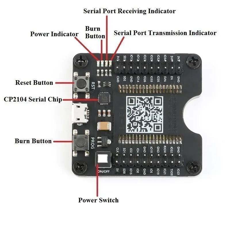ESP8266 fpga board with Socket Downloader for ESP-01,...