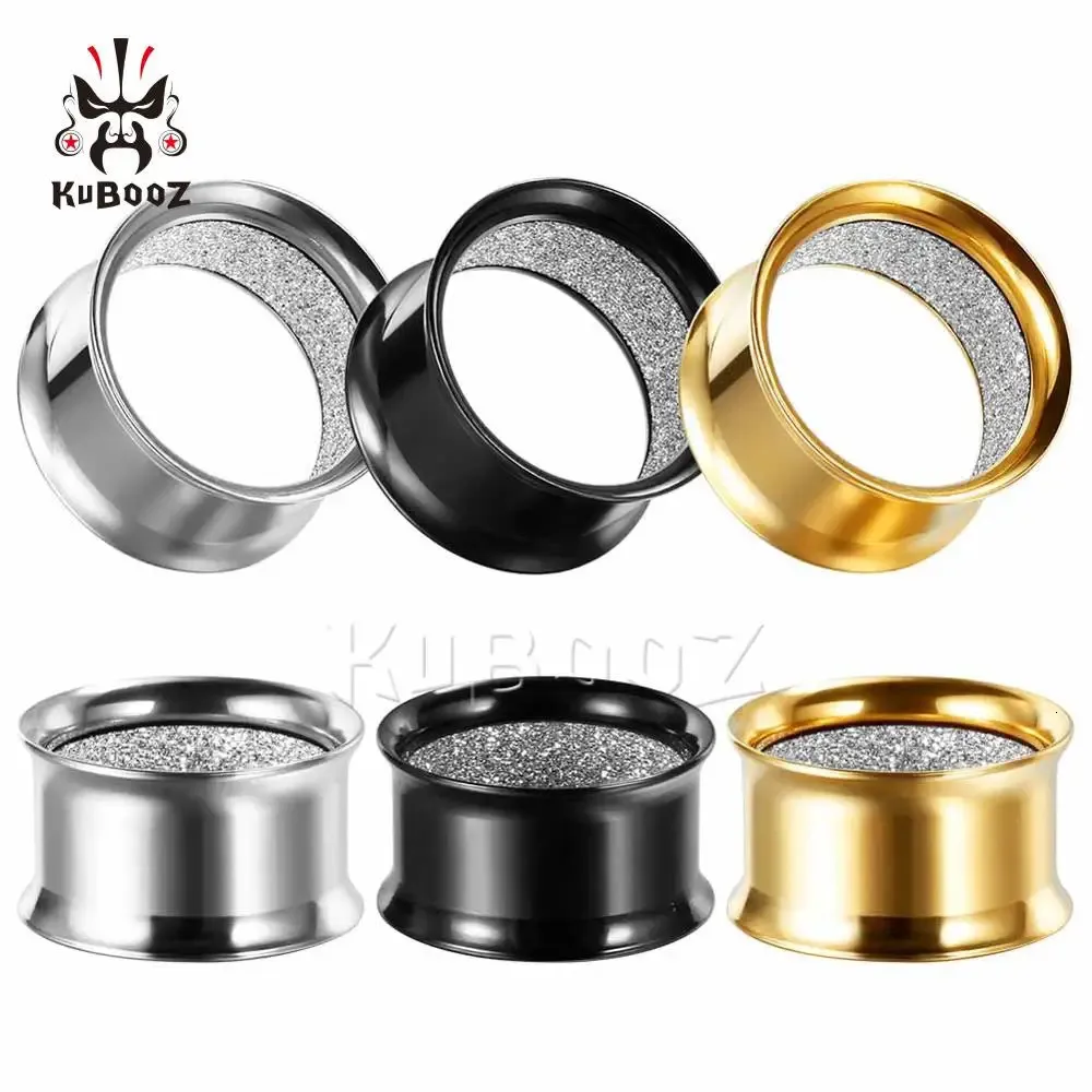 Dual Color Ear Tunnels: Stainless Steel Ear Stretchers Jewelry - Shop ...