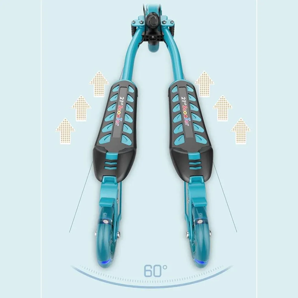 DHgate.com:2-in-1 Adjustable Foldable 3-Wheel Scooter with Swing ...