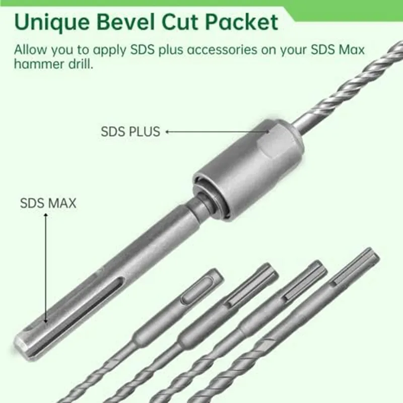 DHgate.com:SDS Plus Chisel Bits Adapter - SDS Max to SDS Plus Converter ...