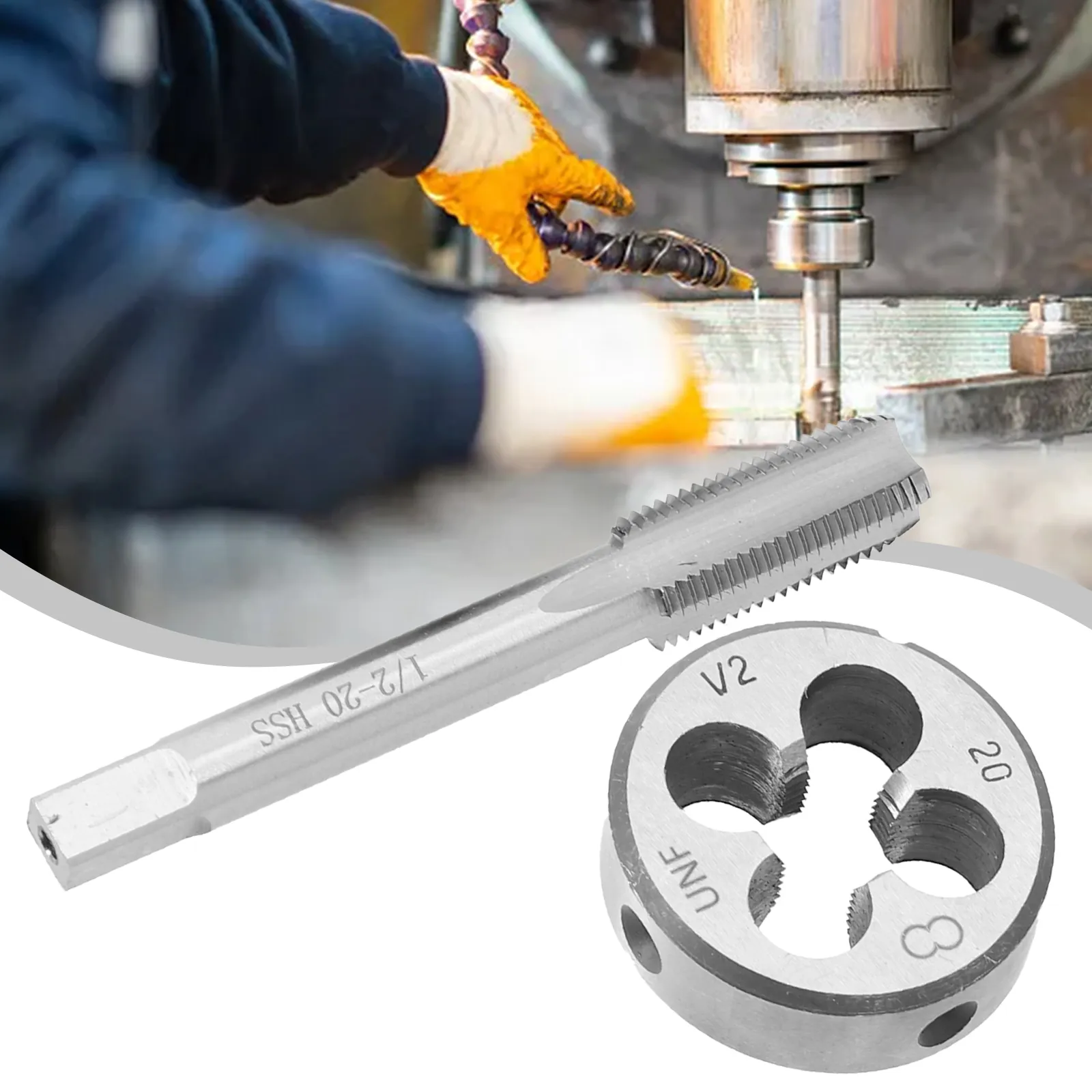Unf Die Kit, 1/2-20 Unf Tap, Workshop Hss Model, 1/2-20 Unf Replacement ...
