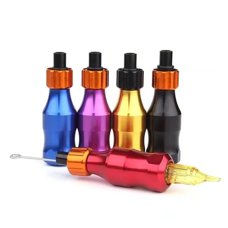 Professional Tattoo Cartridge Grips - Aluminum Alloy 25mm Adjustable ...