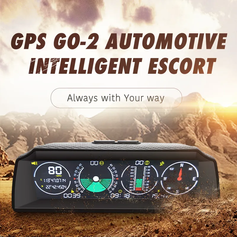 Automobile Compass GPS Speedometer: Multi Function Car HUD Display With ...