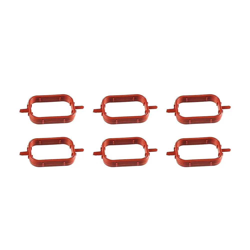 6-Pack Swirl Flap Blanking Plates with Intake Manifold Gaskets for BMW ...