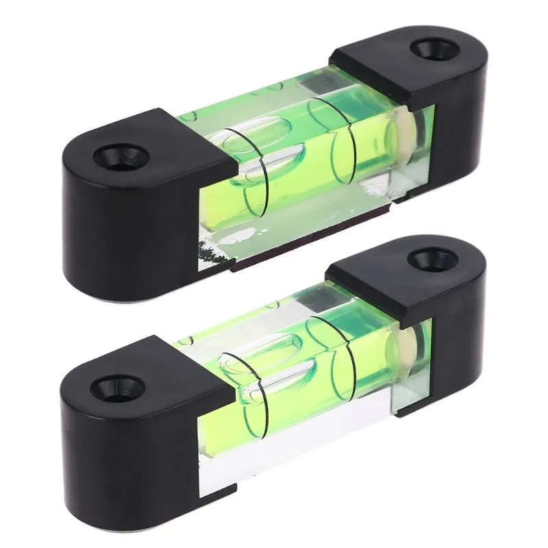 Square Spirit Level Picture Hanging Bubbles Level Mark Measurement Tool ...